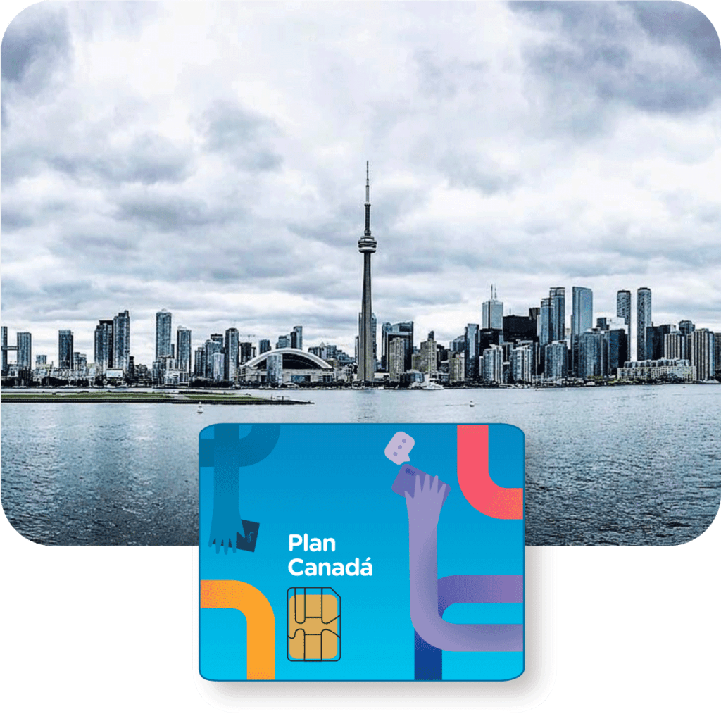 SIM Card Ilimitado en 4G LTE- Canadá - Sim Limites