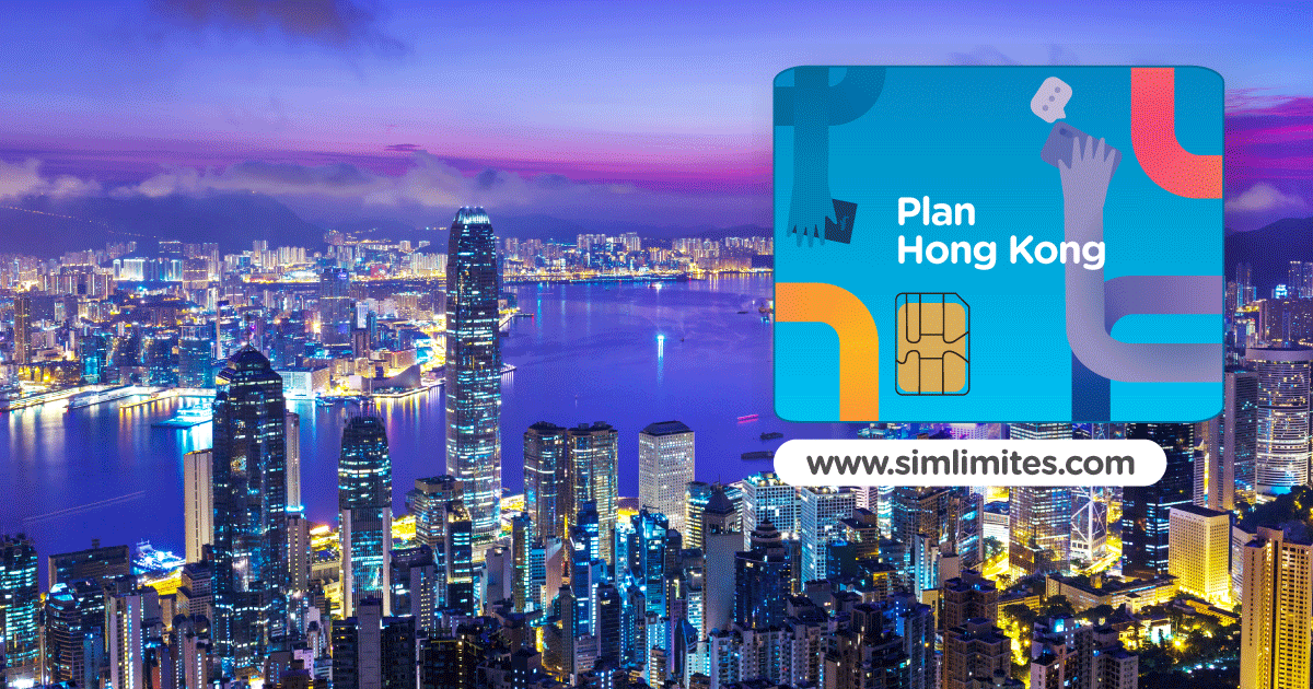 SIM Card con Data en Alta Velocidad- Hong Kong - Sim Limites